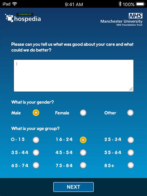 NHS App UX UI Design Behance