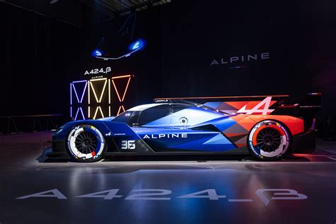 Alpine Dévoile Sa Nouvelle Hypercar Pour Le Wec Et Le Mans 2024