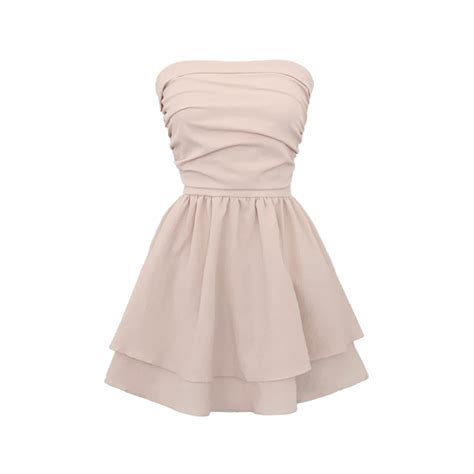 ️오늘출발 ️ 셀프웨딩 민소매 드레스 미니 쉬폰 여름 오프숄더 튜브탑 캉캉 스모크 원피스 에이블리