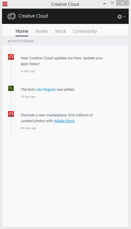 Solved Apps Panel Missing From Creative Cloud Desktop App Adobe