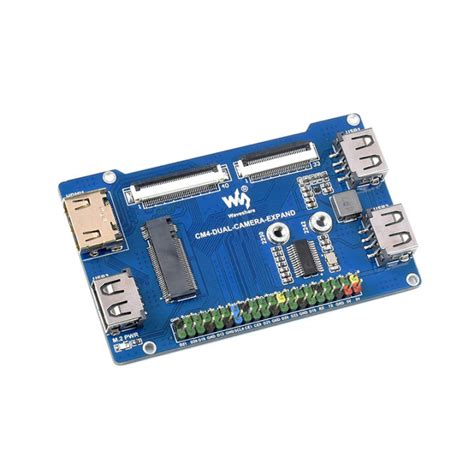 Micro Snow Compute Module 4 Binocular Camera Expansion Board 800w Pixel Raspberry Pie Cm4 Module