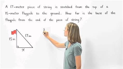 Pythagorean Theorem Word Problems Examples