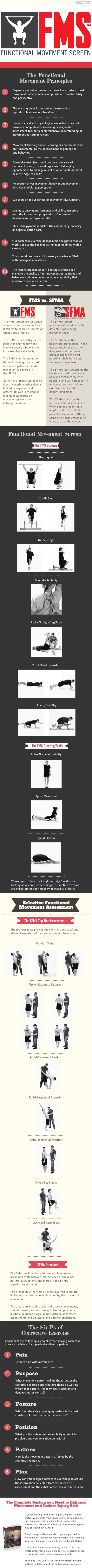 Functional Movement Systems Overview Infographic