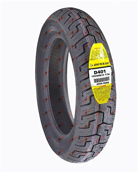 Dunlop D402 Mt90b16 D401 15080b16 Front Rear Tire Set Motorcycle Tires