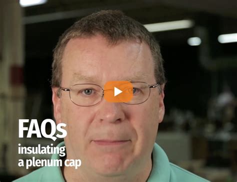 Video Cleanroom Plenum Cap Insulation