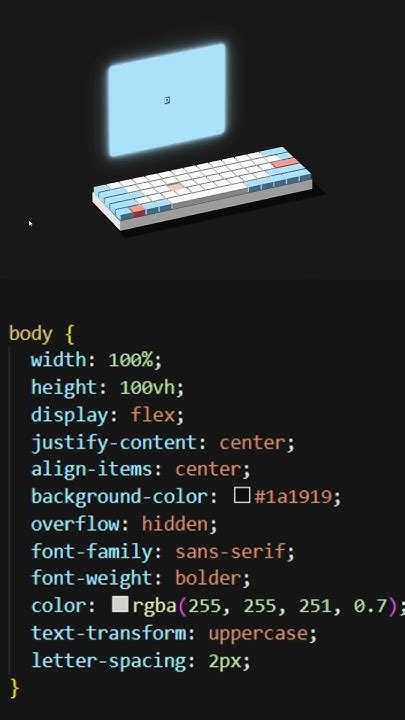 Interactive Keyboard Animation With Html Css And Javascript Coding