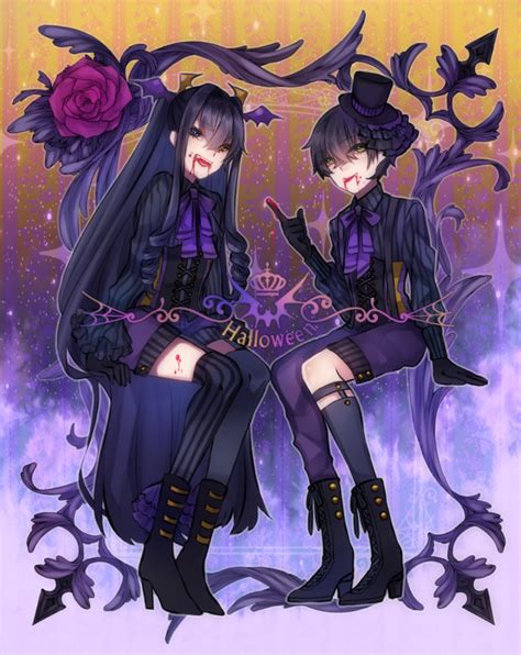 Anime Halloween Vampire Girl
