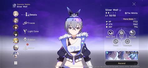 แนะนำ Silver Wolf เลกนอย Honkai Star Rail Hoyolab Porn Sex Picture