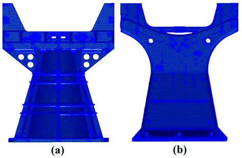 Finite Element Modeling Of The Vertical Bracket A The Original