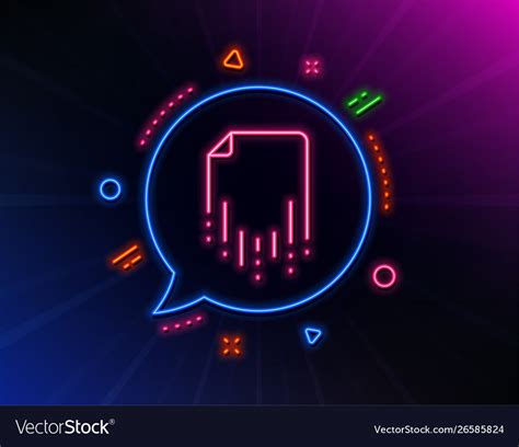 recovery file line icon backup data sign restore vector image