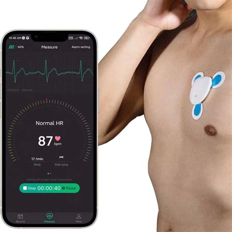 Wearable 24 Hours Ecg Monitoring Wireless Holter Ekg 50 Off