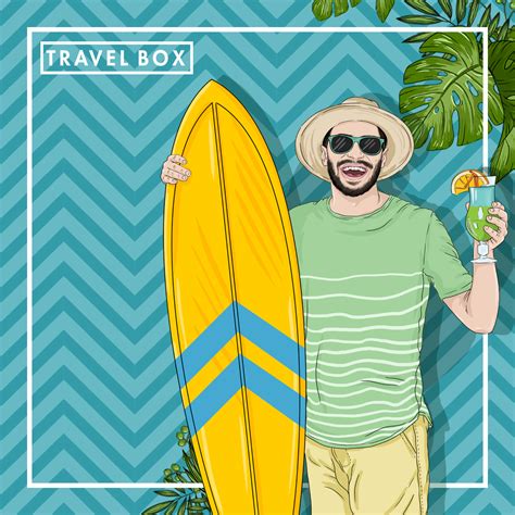 Travel Box ზაფხულის თრეველ ბოქსი მამაკაცებისთვის