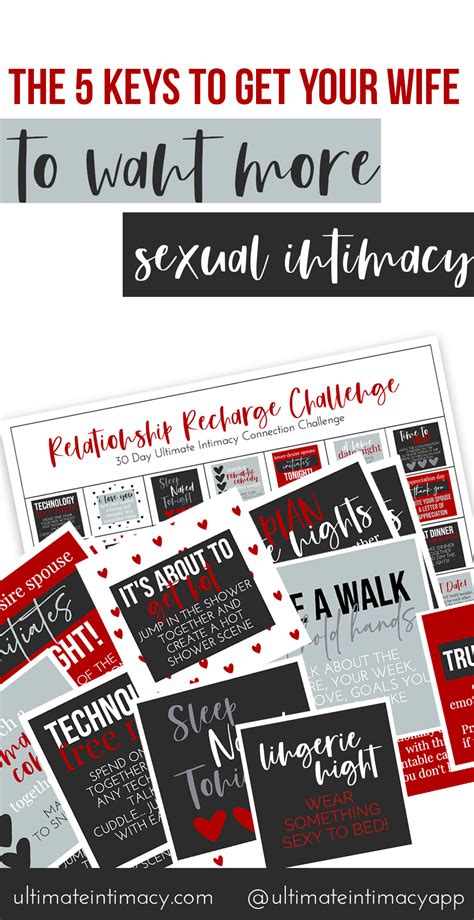Want To Get Your Wife To Want More Sexual Intimacy