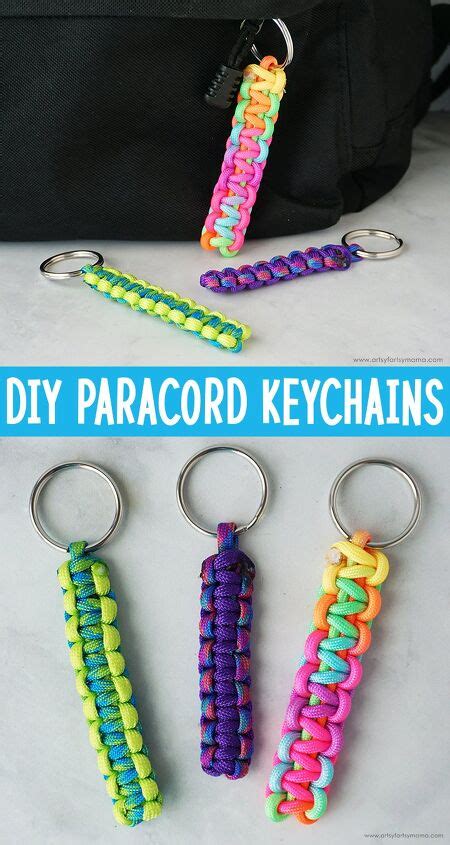 Diy Paracord Keychains Upstyle