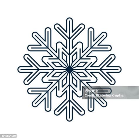 눈송이 픽토그램 로고 웹 인쇄 스티커 엠블럼 인사말 및 초대 카드 디자인 및 장식에 대한 크리스마스 와 겨울 전통 기호 0명에 대한 스톡 벡터 아트 및 기타 이미지 Istock
