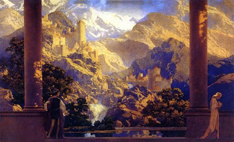 Maxfield Parrish Wallpapers Top Free Maxfield Parrish Backgrounds Wallpaperaccess