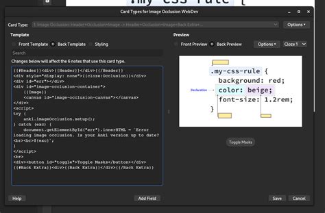 how to add extra fields to built in image occlusion note type help