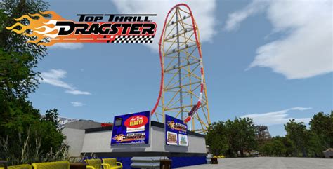 Top Thrill Dragster Logo