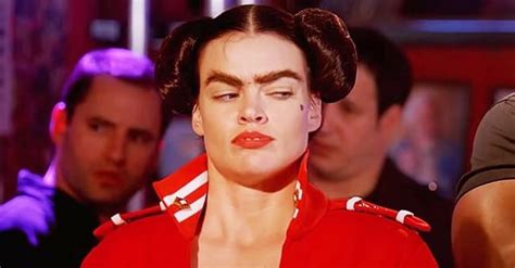 I Was Watching Dodgeball And Fran Just Screams Mildred To Me Just Add A Mustache Please Tell