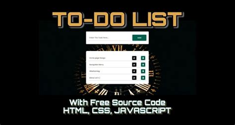 Maaz Iftikhar On Linkedin Webdevelopment Internshipproject Todolist Localstorage