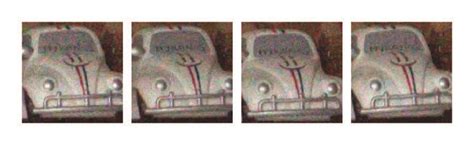 Superresolution Reconstruction On The Car Sequence L 15 Frames
