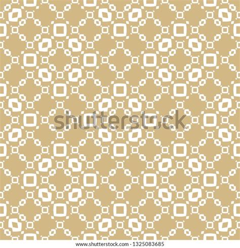 Golden Abstract Geometric Seamless Pattern Elegant Stock Vector Royalty Free