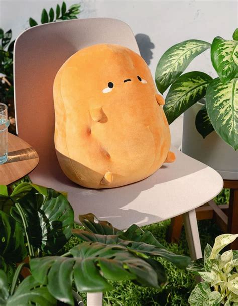 Smoko Tayto Potato Mochi Plush Toy Brown Combo Tillys