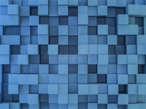 Abstract Square Mosaic Background 3d Stock Illustration Illustration Of Abstract