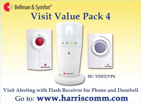 Wireless Alert System With Flashing Lights