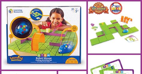 eccentric eclectic woman learning resources stem code and go robot mouse