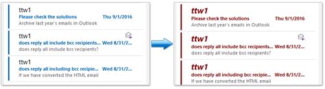 How To Automatically Bold Or Not Bold Unread Messages In Outlook