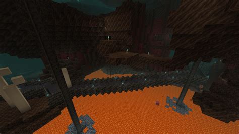 Minecraft Nether Bridge From My Portal To The Nearest Fortress Open For Suggestions To Make It