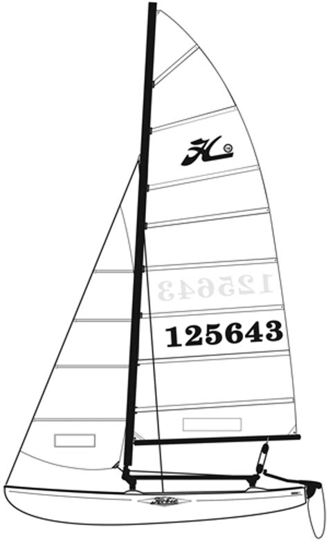 Hobie 16 Jib Liquid Surf And Sail