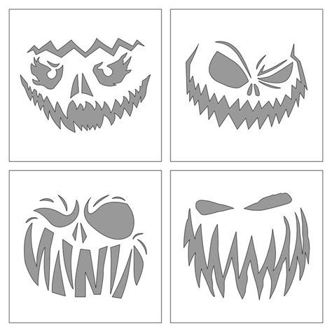 Scary Halloween Pumpkin 15 Free Pdf Printables Printablee Halloween Pumpkins Scary