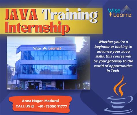 Wiselearnz Madurai On Linkedin Javatraining Maduraicampus