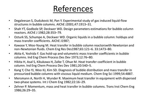 Bubble Column Reactor Pptx
