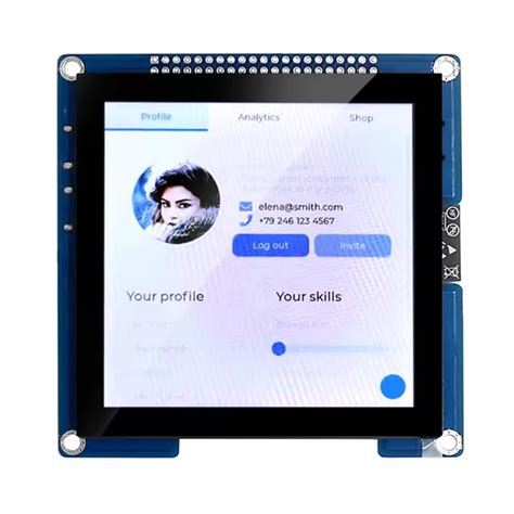 Esp32 S3 4 Inch Development Board Smart Display 480x480 Lvgl