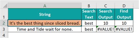 Search For Text In Excel Formulas Examples How To Search