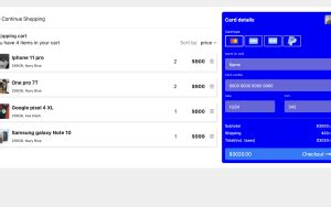 Shopping Cart Template HTML And CSS Free Code Demo