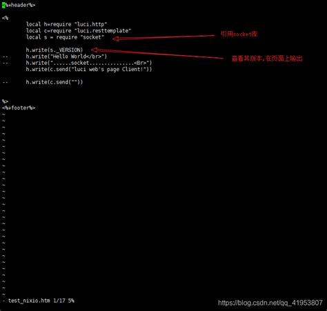 openwrt之lua网络编程 luci下的luasocket安装 openwrt lua csdn博客