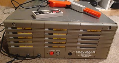 Famicom Box Kiosk With 16 Games Rgamecollecting