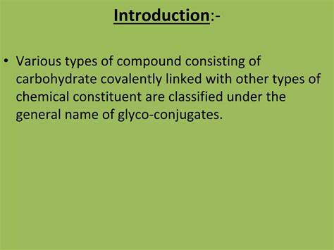 Glycoprotein By Kk Sahu Sir Pptx