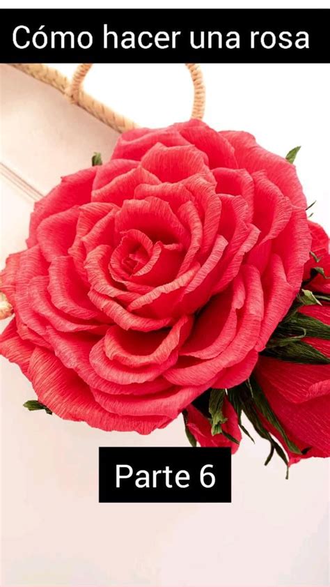 Rosas De Papel Crepe Decoraci N De Flores De Papel C Mo Hacer Flores De Papel Como Hacer Una