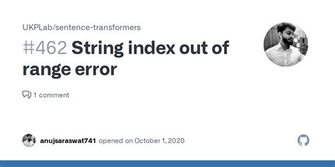 String Index Out Of Range Error Issue UKPLab Sentence Transformers GitHub