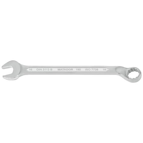 Matador 01900160 Crowfoot Wrench 16mm Offset Spanner For Confined