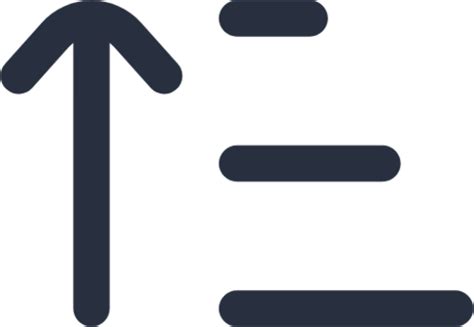 Sort Arrow Up Icon Download For Free Iconduck