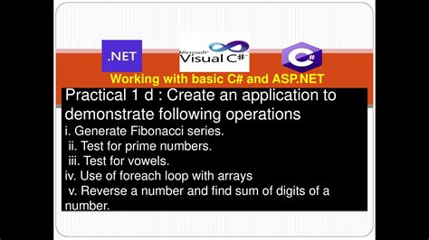 Fibonacci Series Prime Numbers Vowels Foreach Loop Reverse And Sum Of Digits Of A Number