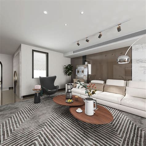 打造高智能现代家居空间 其它风格一室一厅装修效果图 黑鲸设计家设计效果图 居然设计家