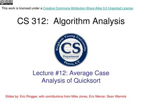 PPT CS Algorithm Analysis PowerPoint Presentation Free Download ID