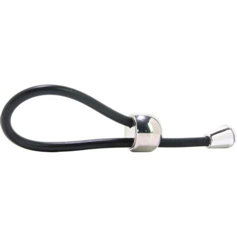 e z cinch silicone lasso cock ring black sex toys at adult empire